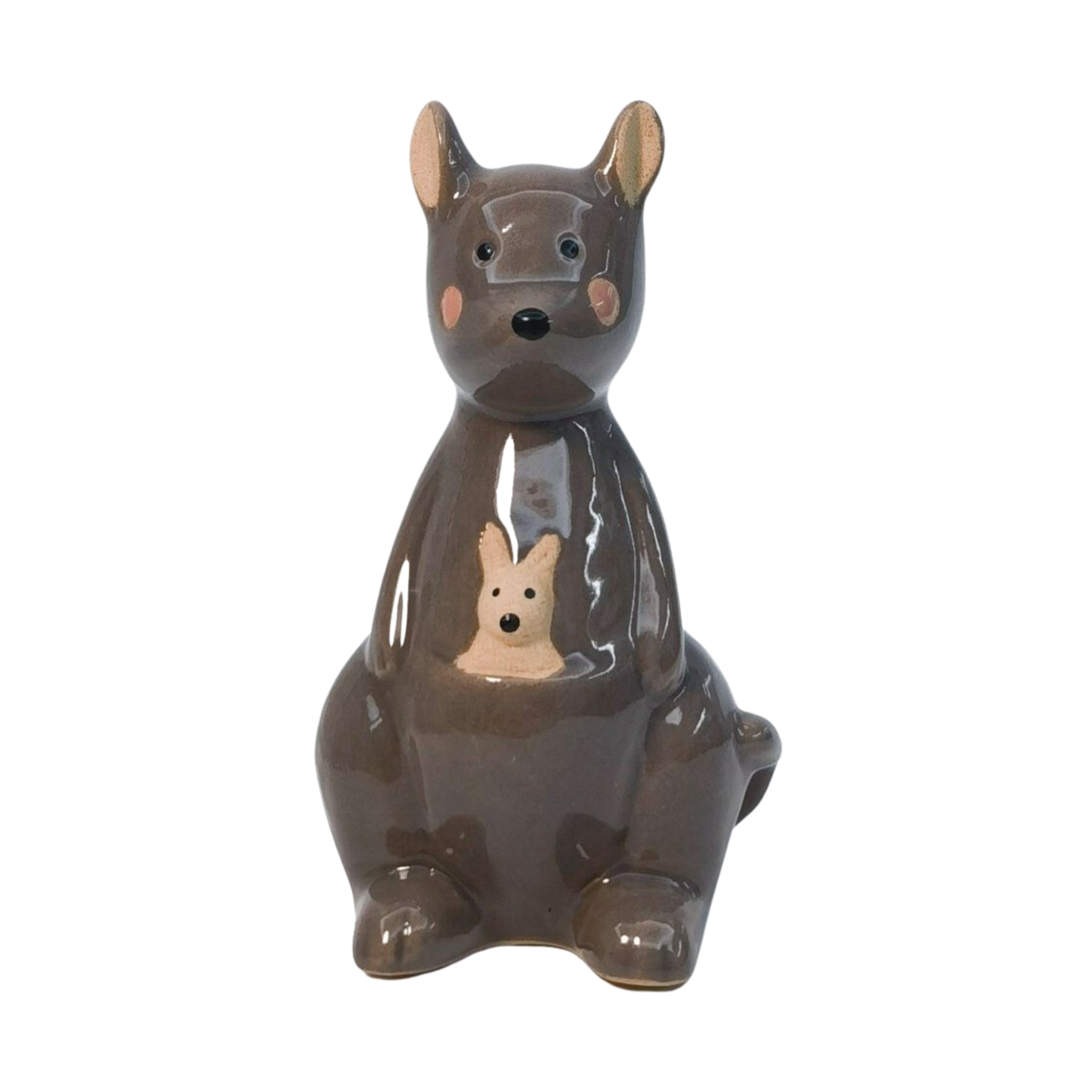Kangaroo Pot Sitter Grey – Speckled Hen Store