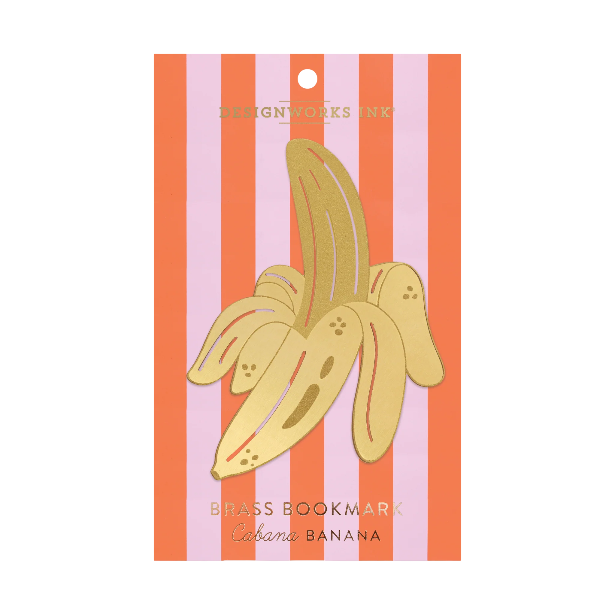 Brass Bookmark Cabana Banana – Speckled Hen Store