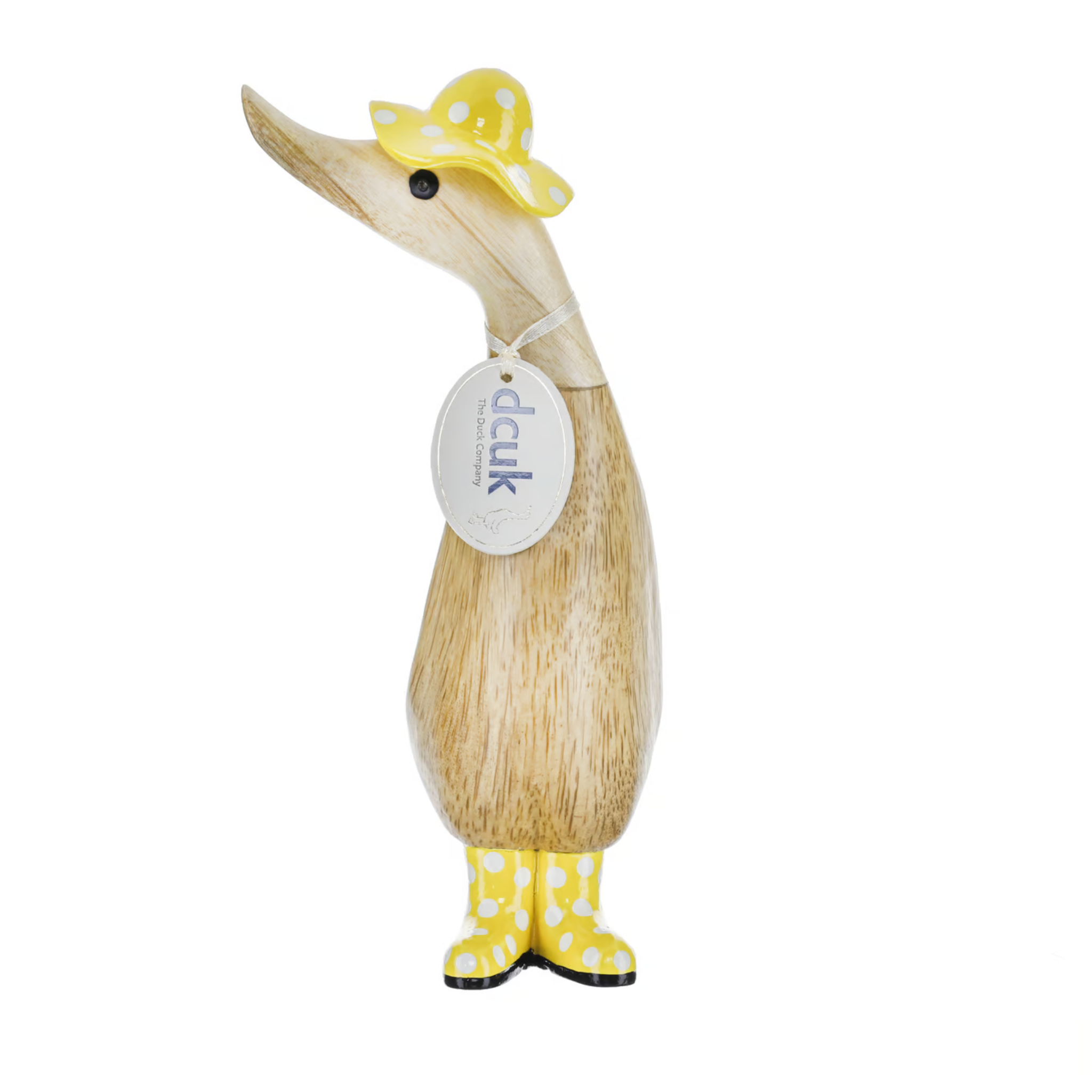 Spotty Hat & Boots Duckling Yellow – Speckled Hen Store