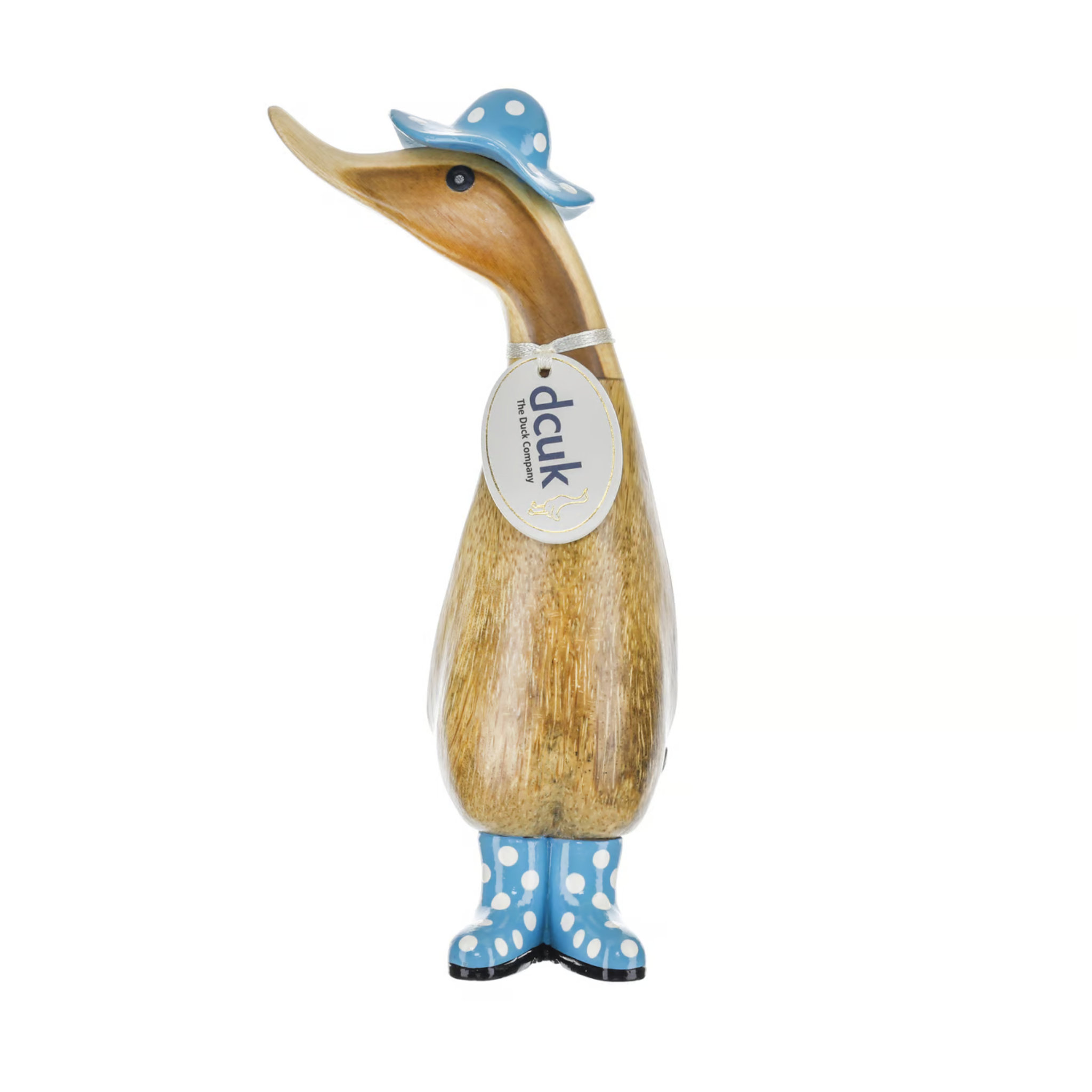 Spotty Hat & Boots Duckling Blue – Speckled Hen Store