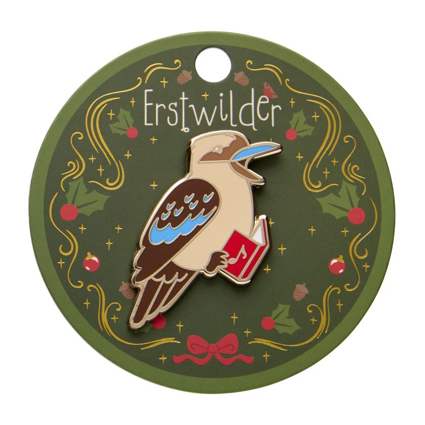 Kip The Kookaburra Enamel Pin – Speckled Hen Store