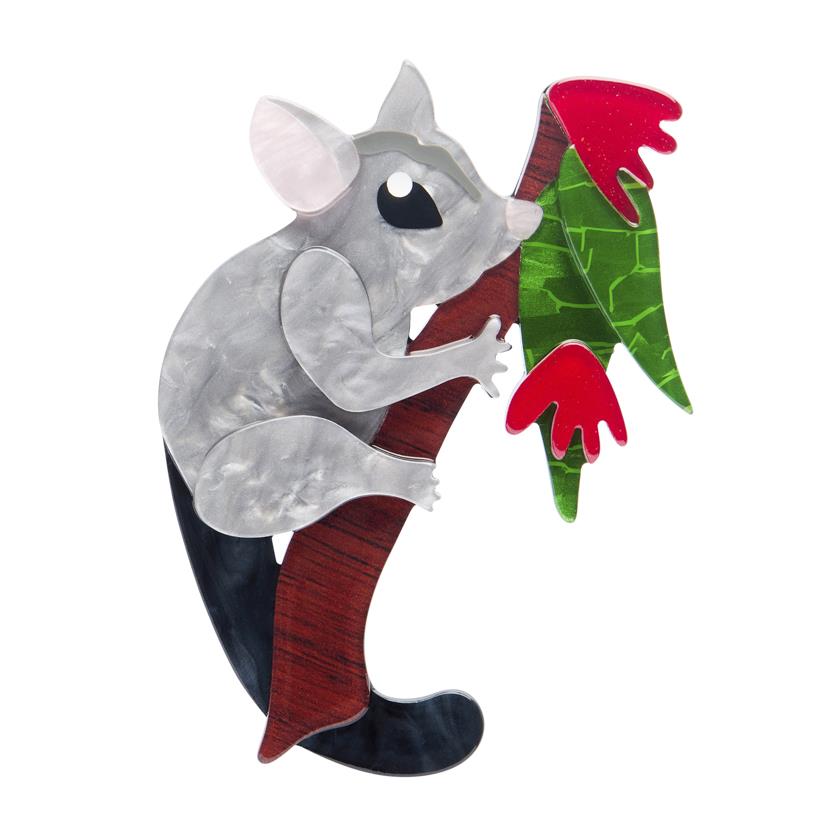 Penny The Possum Brooch – Speckled Hen Store